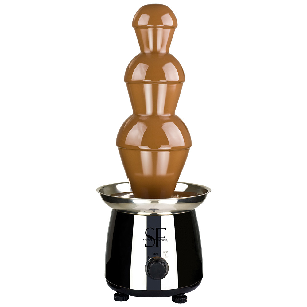 Sagra 3 Tier Home Chocolate Fondue Fountain Machine - Sagra Inc.